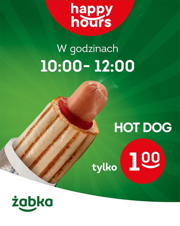 Żabka hot-dog za 1 zł - Dealshunter.pl